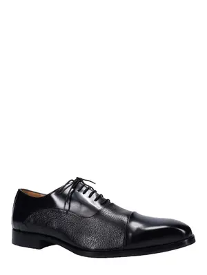 Ron White Ron White Edman Weatherproof Cap Toe Oxford Black/ Black