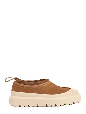 UGG UGG Tasman Weather Hybrid Galosh Loafers Chestnut,white