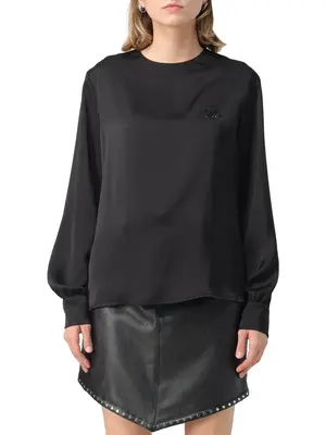 GAËLLE PARIS Gaëlle Paris Long Sleeve Top Black