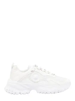 Just Cavalli Tiger Head Low-top Sneakers - White