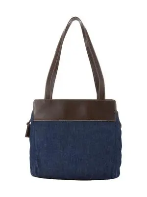 Chanel Denim 'cc' Tote - Blue