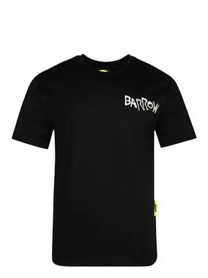 BARROW Logo-print Cotton T-shirt - Black
