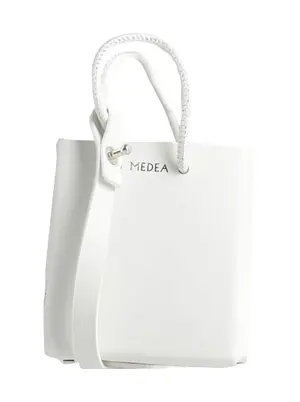 Medea Leather Shoulder Bag Off White