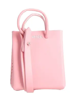 Medea Leather Shoulder Bag Pink