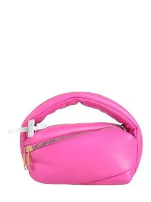 OFF-WHITE™ Leather Bowler Bag - Pink