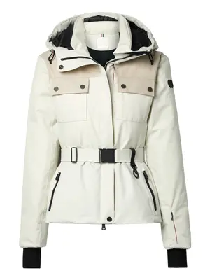 ERIN SNOW Net Sustain Diana Hooded Ski Jacket - White