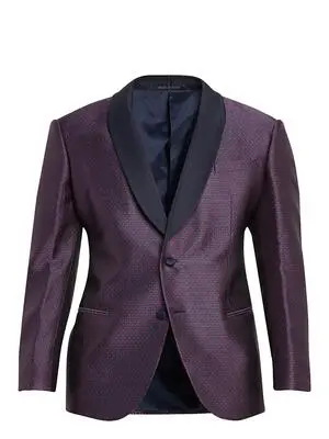 Giorgio Armani Jacquard Shawl Blazer Multi