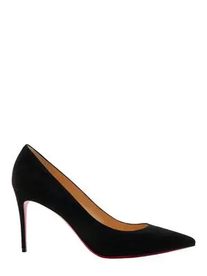 CHRISTIAN LOUBOUTIN Kate 85mm Suede Pumps - Black