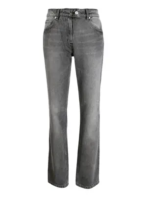 COURREGES Straight-leg Jeans - Black