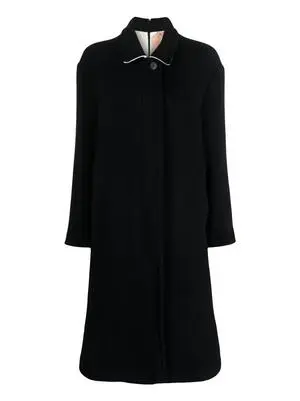 N°21 Buttoned Coat - Black