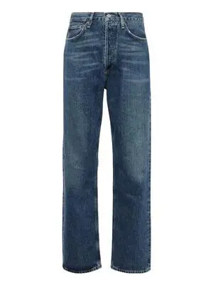 AGOLDE 90s Mid-rise Straight Jeans - Blue