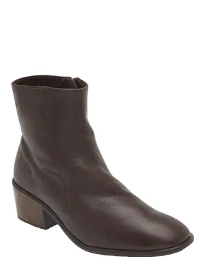 Naot Naot Goodie Zip Ankle Boots Water Resistant Brown Leather