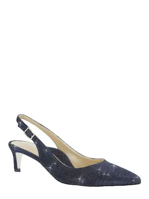 Ron White Ron White Marika Slingback Pump Navy
