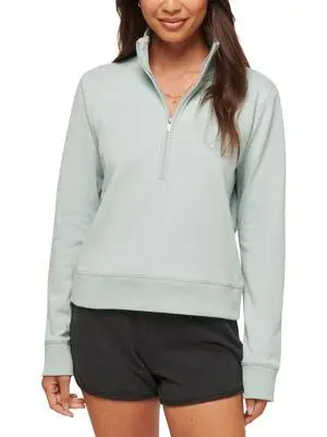 Travis Mathew TravisMathew Cloud Half Zip Pullover Ether