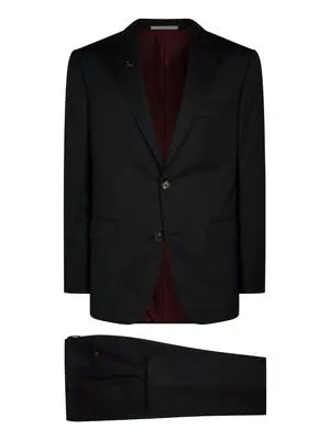 Pal Zileri Wool 2-piece Suit - Black