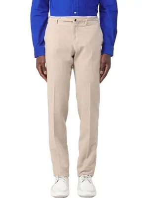 Incotex Straight Leg Trousers Beige