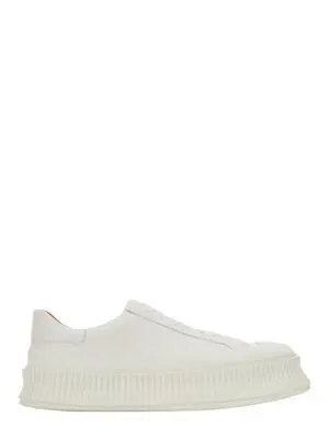 JIL SANDER Lace-up Sneakers - Beige