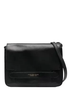 THE BRIDGE Lucrezia Leather Crossbody Bag - Black