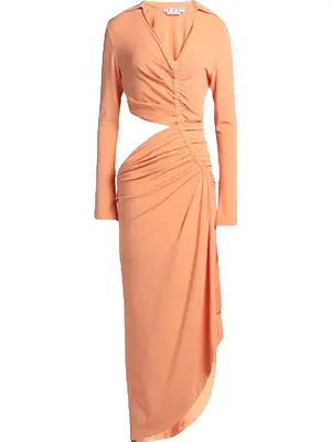 OFF-WHITE™ Maxi Dress - Orange