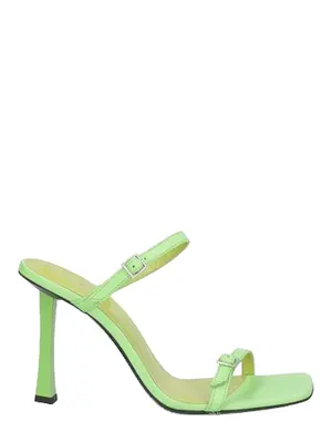 By Far BY FAR Leather Sandals Acid Green