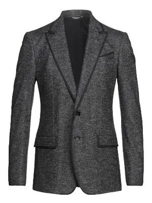 Dolce & Gabbana Cotton, Wool, Acrylic Blazer - Black
