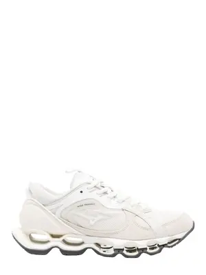 Mizuno Wave Prophecy Panelled Sneakers - Neutrals