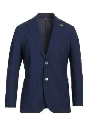 TOMBOLINI Zero Gravity Single-Breasted Blazer Navy