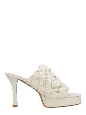 BOTTEGA VENETA Bottega Veneta Board Leather Mules