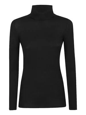 BASE Long-Sleeved High Neck Top