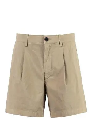 DEPARTMENT 5 Cotton Bermuda Shorts - Beige