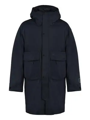 C.P. COMPANY Technical Fabric Parka With Removable Down Jacket - Blue