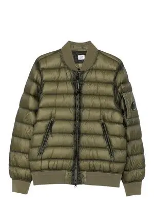 C.P. COMPANY Quilted Goose Down Jacket - Green