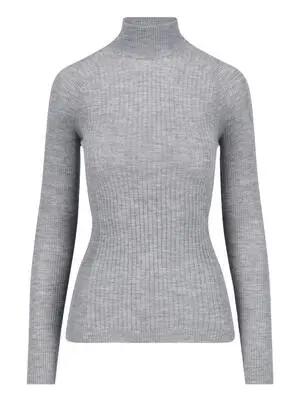 SA SU PHI Long Sleeve Ribbed Sweater