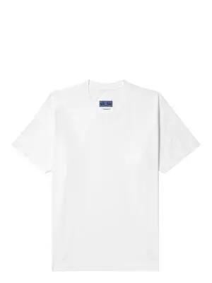 Blue Blue Japan Cotton-jersey T-shirt - White