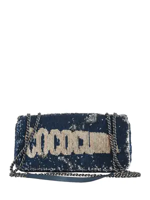 Chanel Sequin Coco Cuba Shoulder Bag - Black
