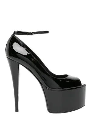 GIUSEPPE ZANOTTI 150mm Aida Platform Pumps - Black