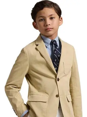 Ralph Lauren Stretch Chino Suit Jacket - Tan