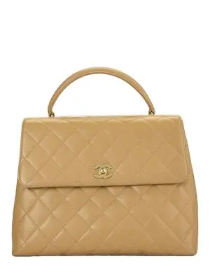 CHANEL Quilted Caviar Kelly