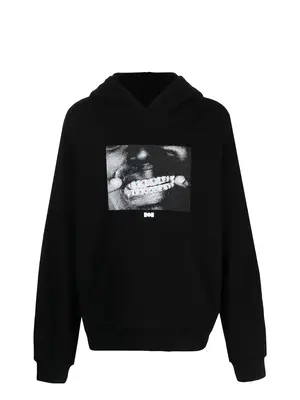 NAHMIAS X Kodak Grillz Photograph-print Hoodie - Black