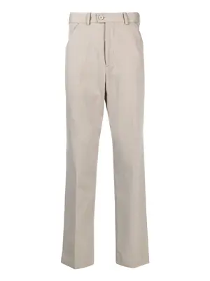 Our Legacy Darien Corduroy Straight-leg Trousers - Neutrals
