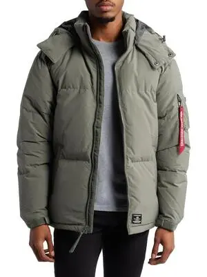 Alpha Industries Puffer Parka - Field Gray