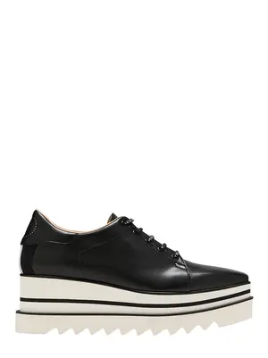 Stella McCartney Sneakelyse Vegan Platform Loafers - Black