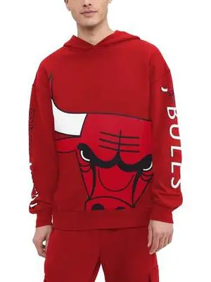 Tommy Hilfiger Chicago Bulls Kenny Pullover Hoodie - Red