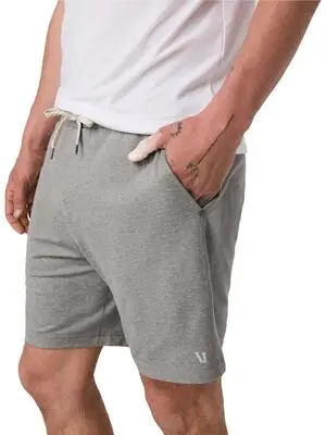 Vuori Ponto Performance Shorts Cobblestone Heather