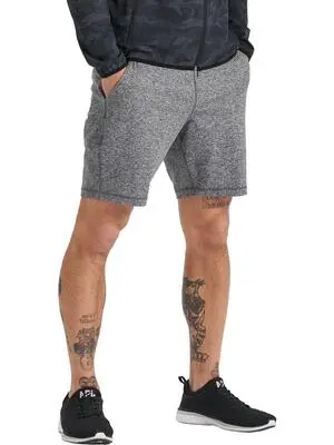 Vuori Ponto Performance Shorts Heather Grey
