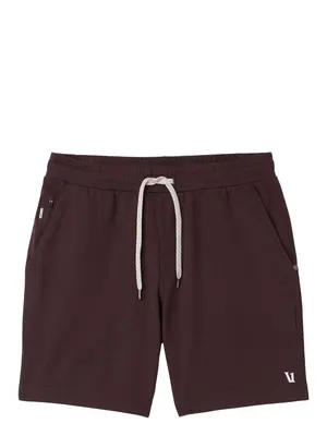 Vuori Ponto Performance Shorts Mahogany Heather
