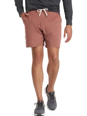 Vuori Ponto Performance Shorts Terracotta Heather