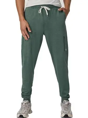 Vuori Vuori Sunday Performance Jogger Pants Agate Green Heather