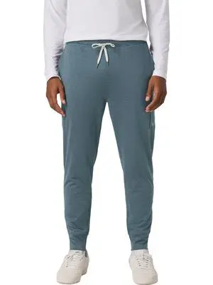 Vuori Vuori Sunday Perforance Jogger Pants Blue Sea Heather