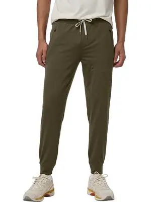 Vuori Vuori Ponto Performance Jogger Pants Moss Green Heather